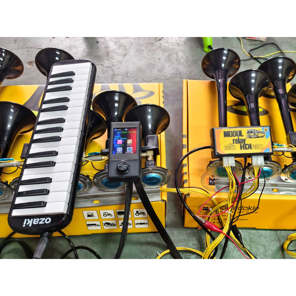 Jual Paket telolet 12 not corong modul Smart HDI type LCD basuri ...