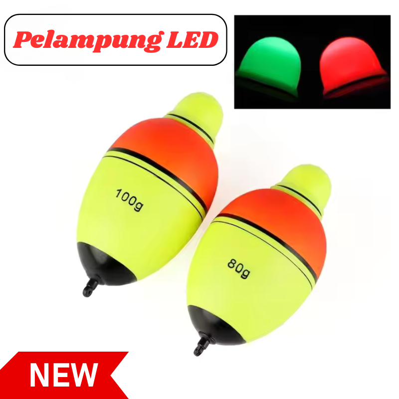 Jual Pelampung Mancing Lampu LED Bahan EVA Bonus Baterai | Shopee Indonesia