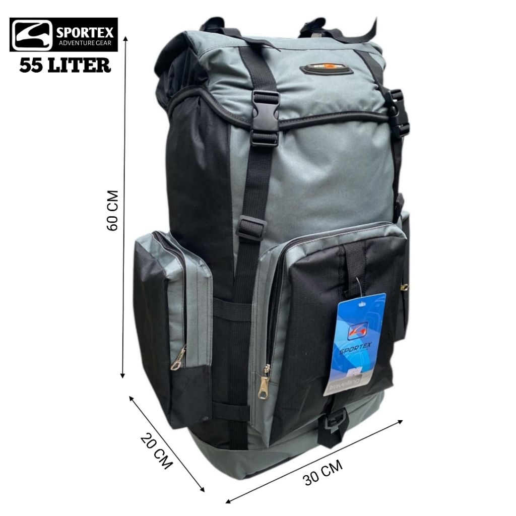 Jual Tas Camping/Tas Carrier Untuk Mendaki Gunung Ukuran 55 liter tas ...