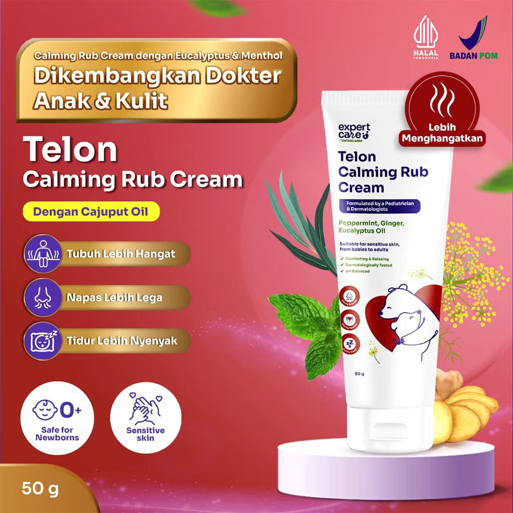 Jual expert care-telon calming rub cream | Shopee Indonesia