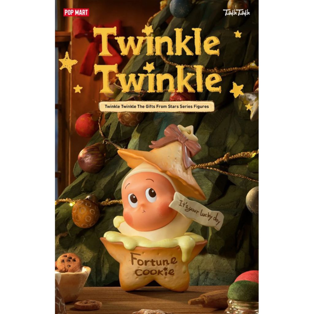 Jual POPMART TWINKLE TWINKLE THE GIFT FROM STARS SERIES FIGURE - FORTUNE COOKIES | Shopee Indonesia