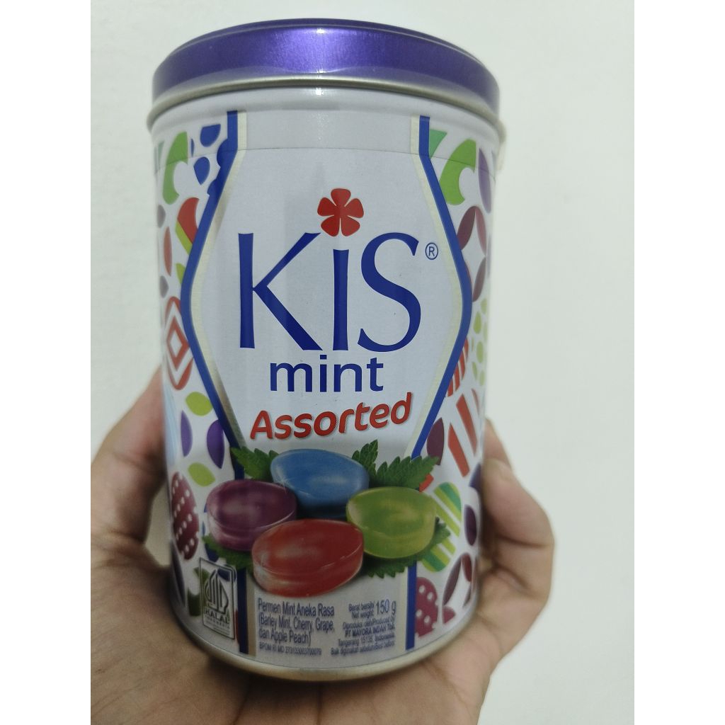 Jual Permen Kis Mint Assorted Kemasan Kaleng 150 Gram | Shopee Indonesia