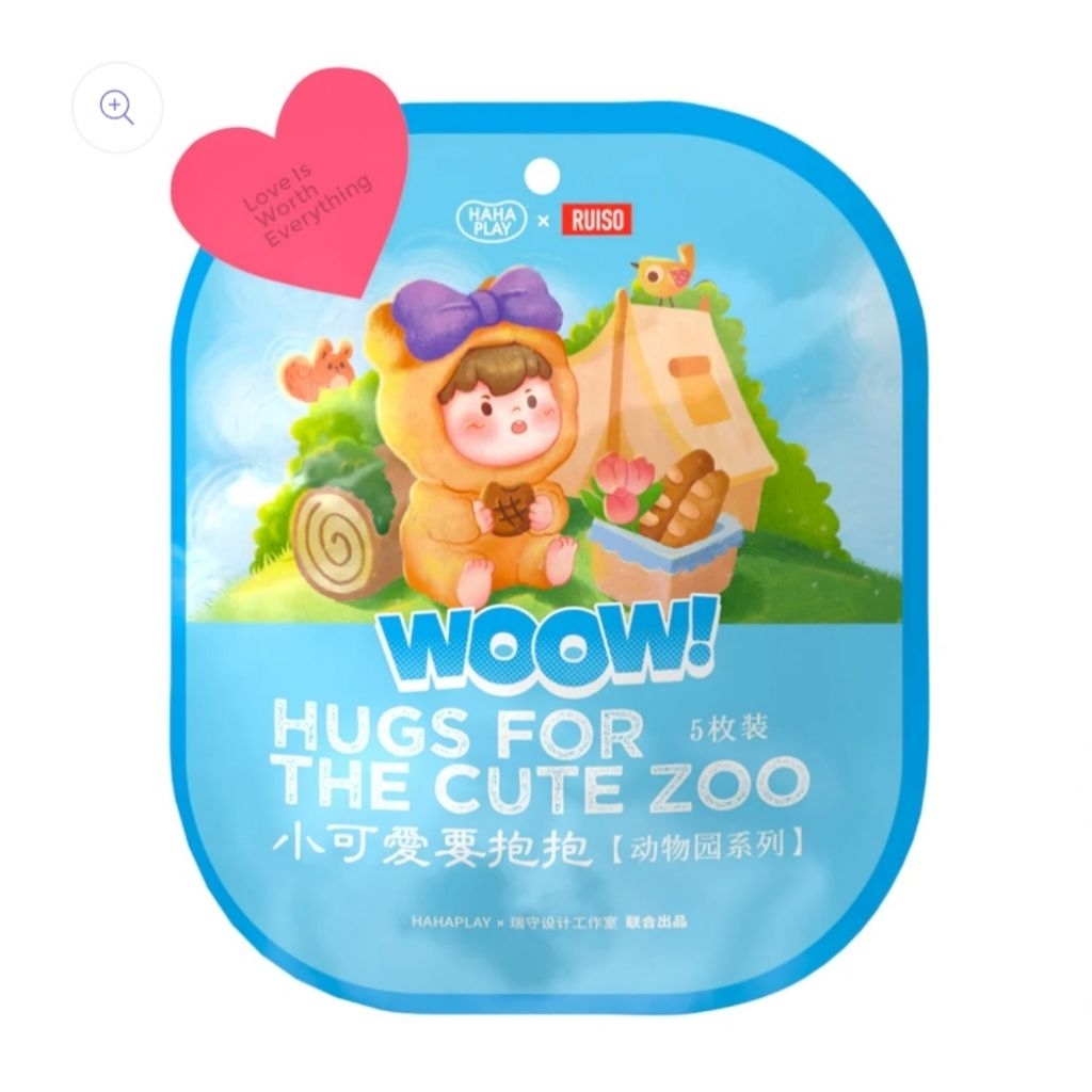 Jual Mini Figure Selected WOOW V5 Hugs For The Cute Zoo | Shopee Indonesia