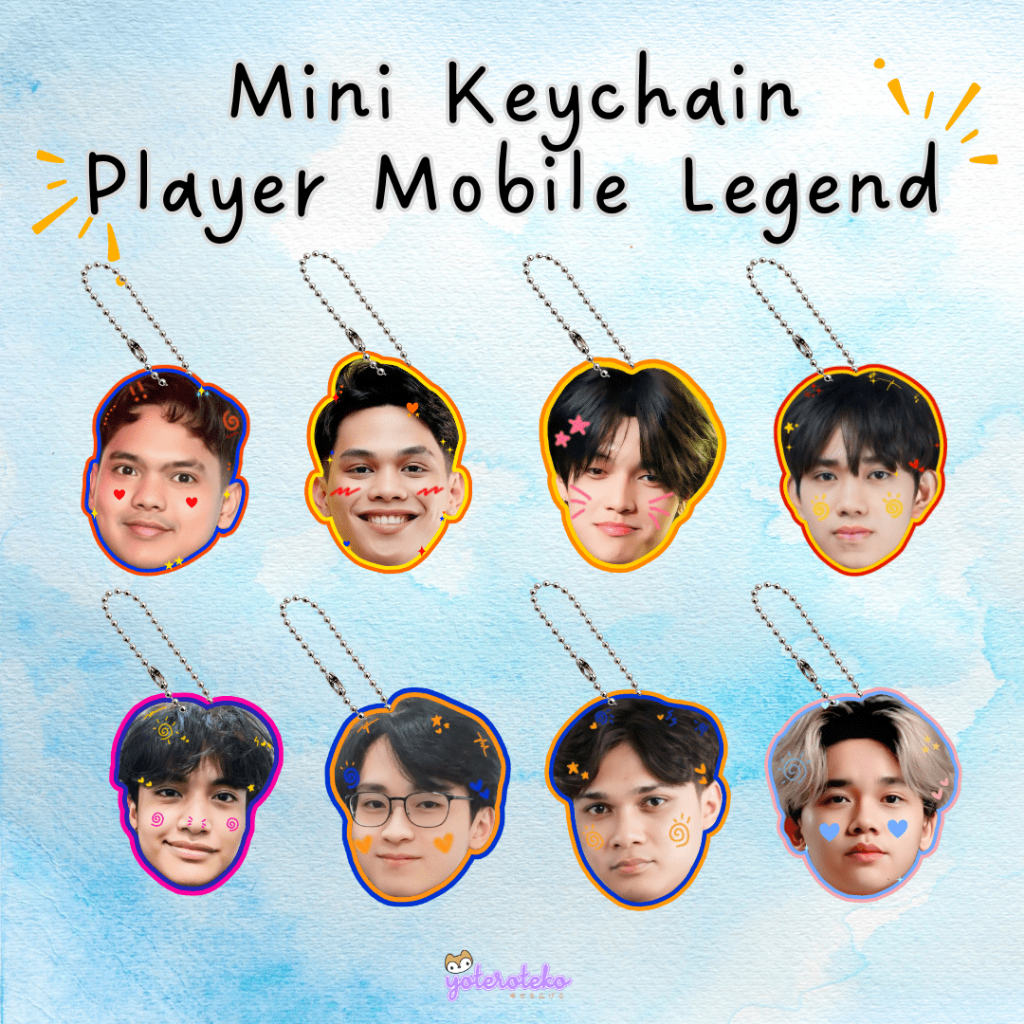 Jual Mini Keychain Player Mobile Legend (Akrilik 2 Sisi) | Shopee Indonesia