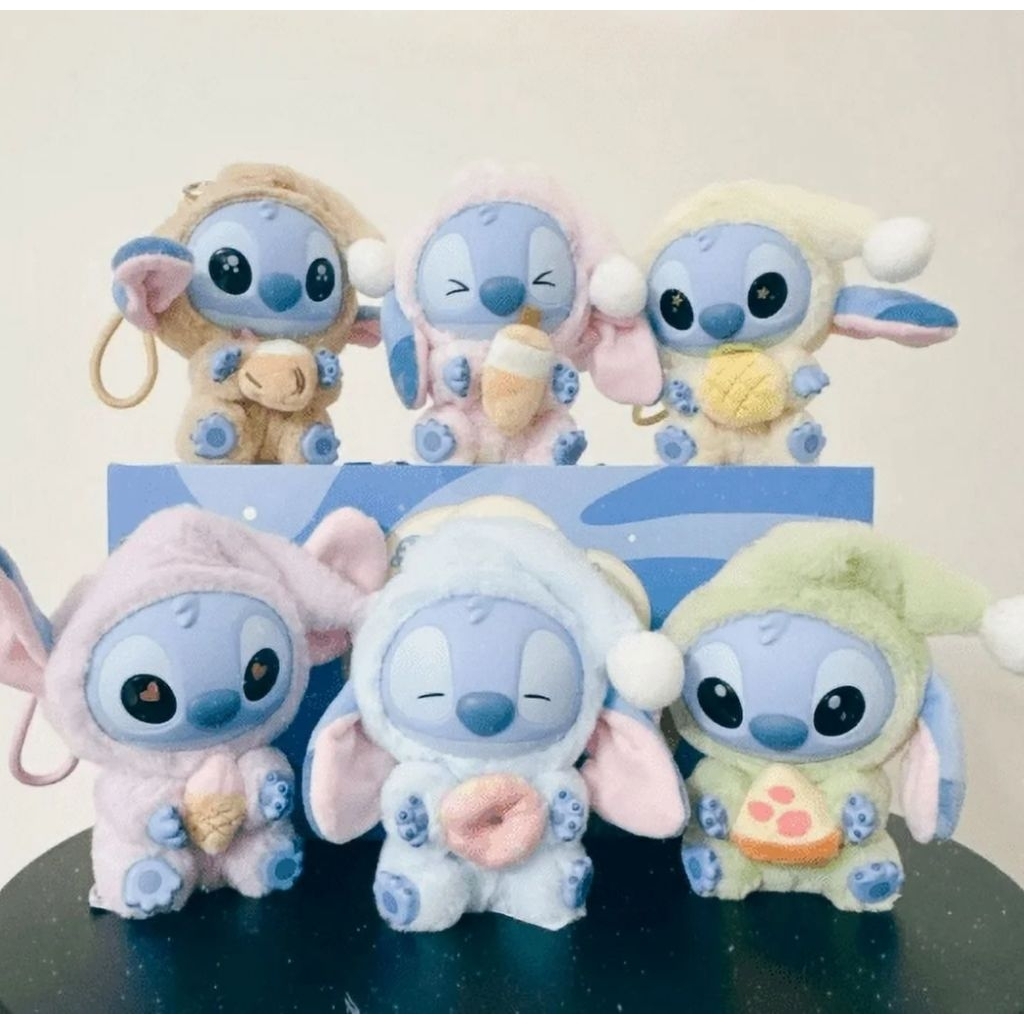 Jual Miniso X Disney Stitch - Eat Something Before Sleep - Vinyl Plush ...