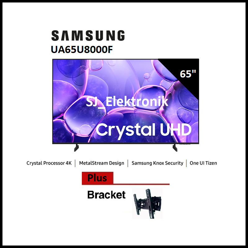 Jual Braket + Samsung UA65U8000F - LED TV 65 Inch 65U8000 Crystal UHD ...