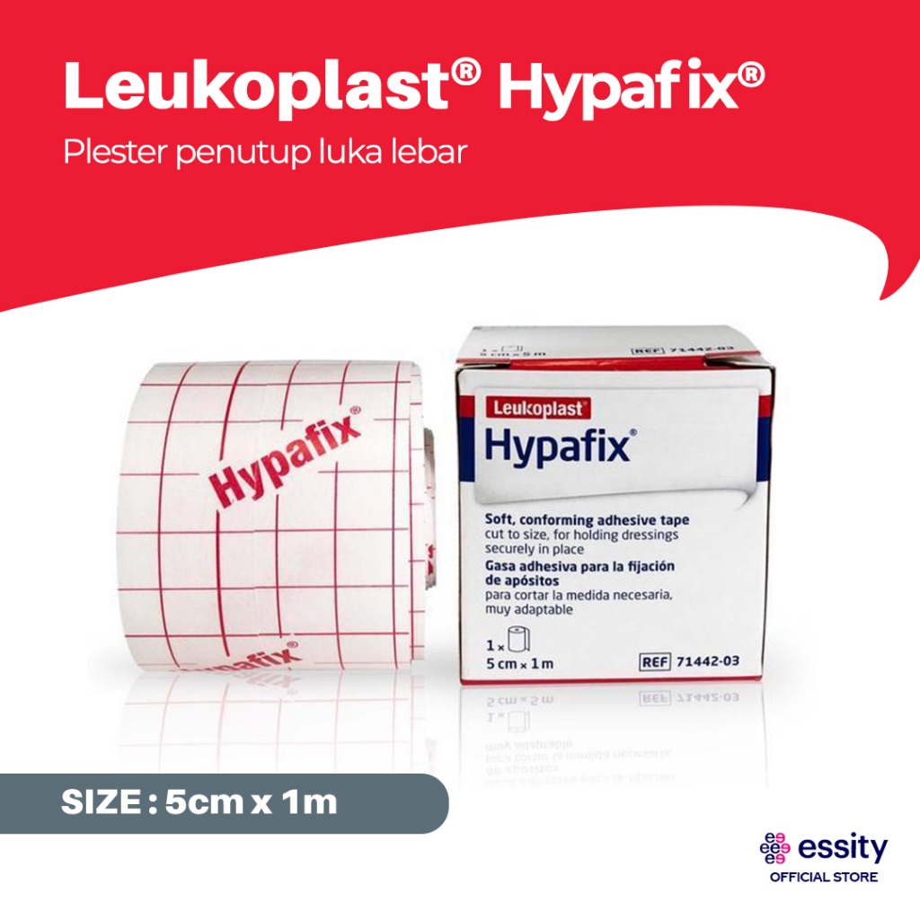 Jual Leukoplast Hypafix 5cm x 1m - Plester penutup luka lebar | Shopee Indonesia
