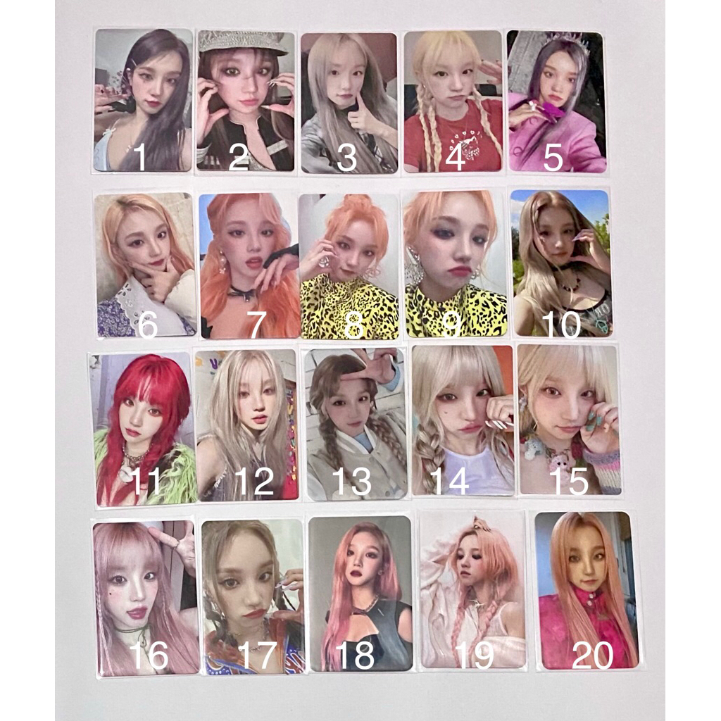 Jual Yuqi (G)i-dle Photocard I Feel Album I Love Gidle Two QQ Music ...