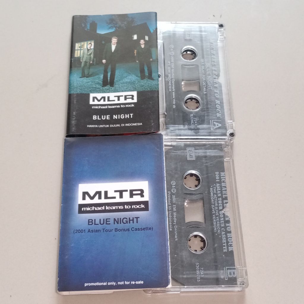 Jual Kaset MLTR Michael Learns To Rock - Blue Night (Double Cassette ...