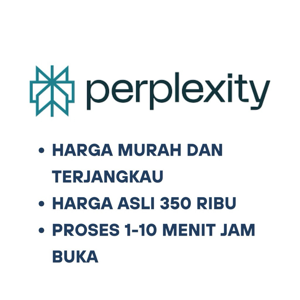 Jual Perplexity AI PRO Murah Meriah | Shopee Indonesia