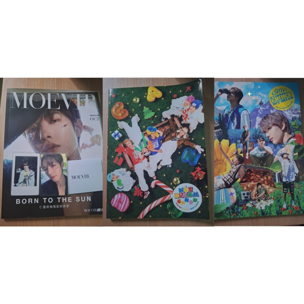 Jual Magazine Moevir Renjun Album Only NCT Dream | Shopee Indonesia