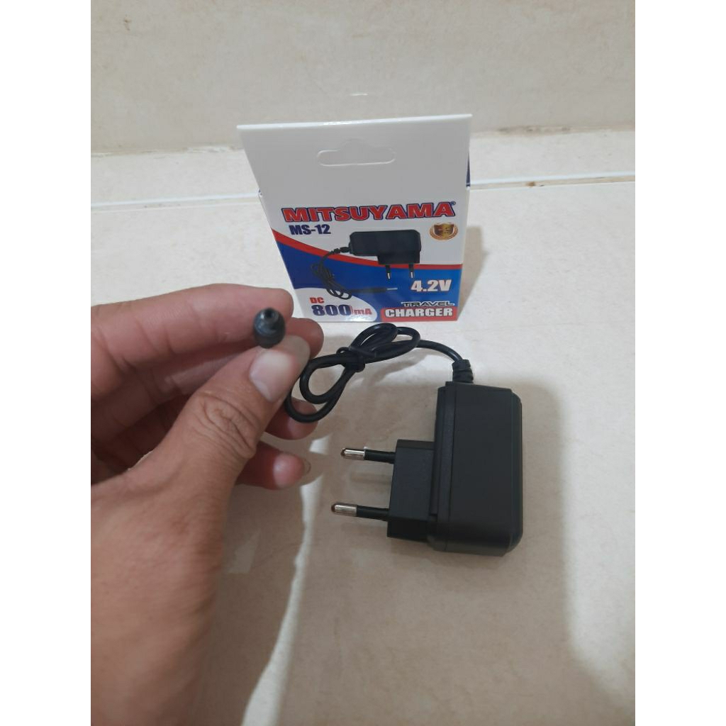 Jual Mitsuyama MS-12 Adaptor Headlamp Charger Travel Casan Senter ...