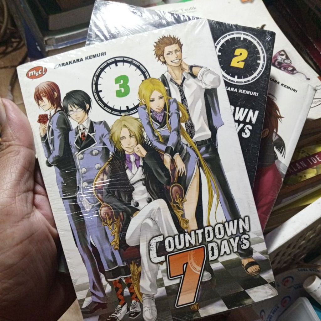 Jual komik cabutan, COUNTDOWN 7 DAYS, kondisi baik sekali, segel utuh, original | Shopee Indonesia