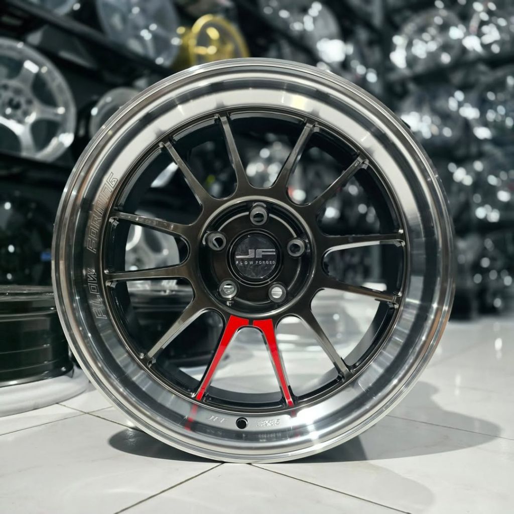 Jual velg mobil racing r18 BUZZ JF LUXURY LEBAR 8,5 ET 40 velg mobil ring 18 untuk mobil Innova ...