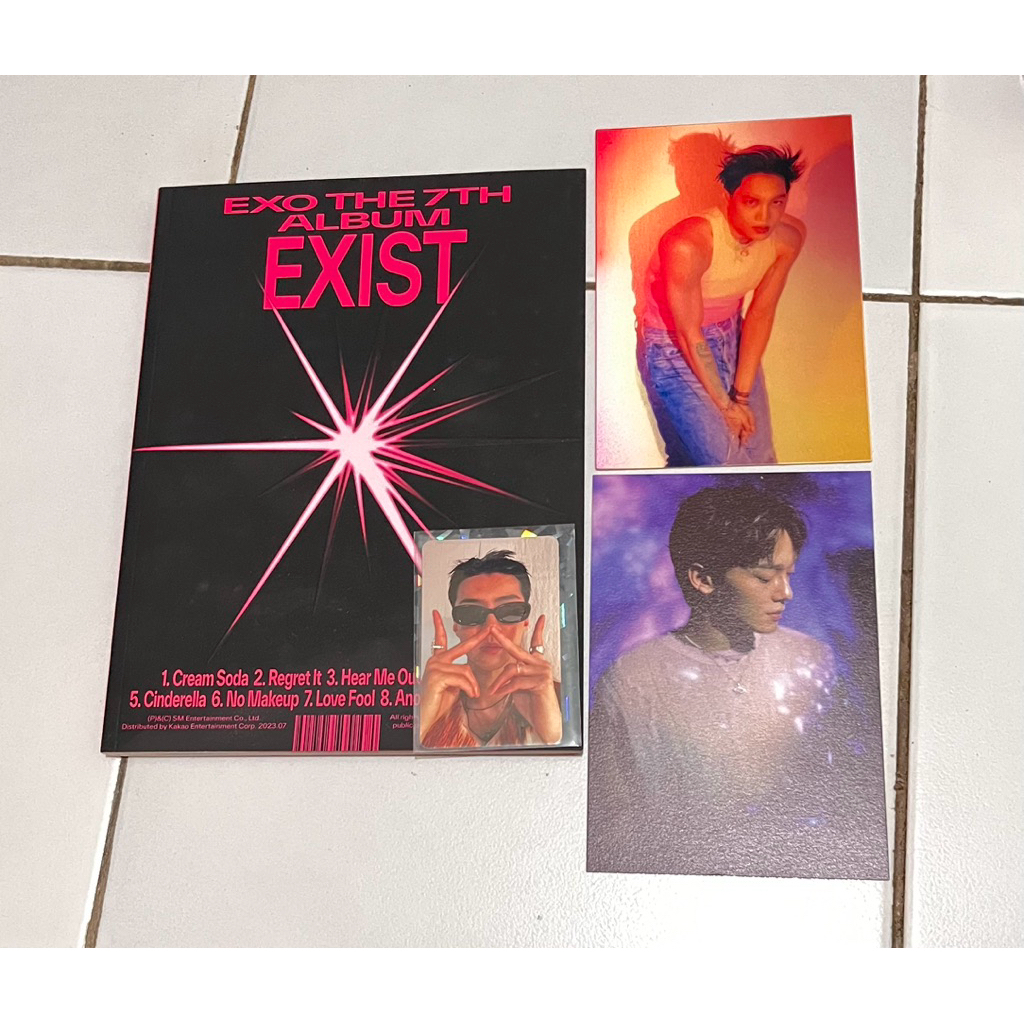 Jual ALBUM EXO EXIST X VERSION UNSEALED (TIDAK ADA POB DAN POSTER ...