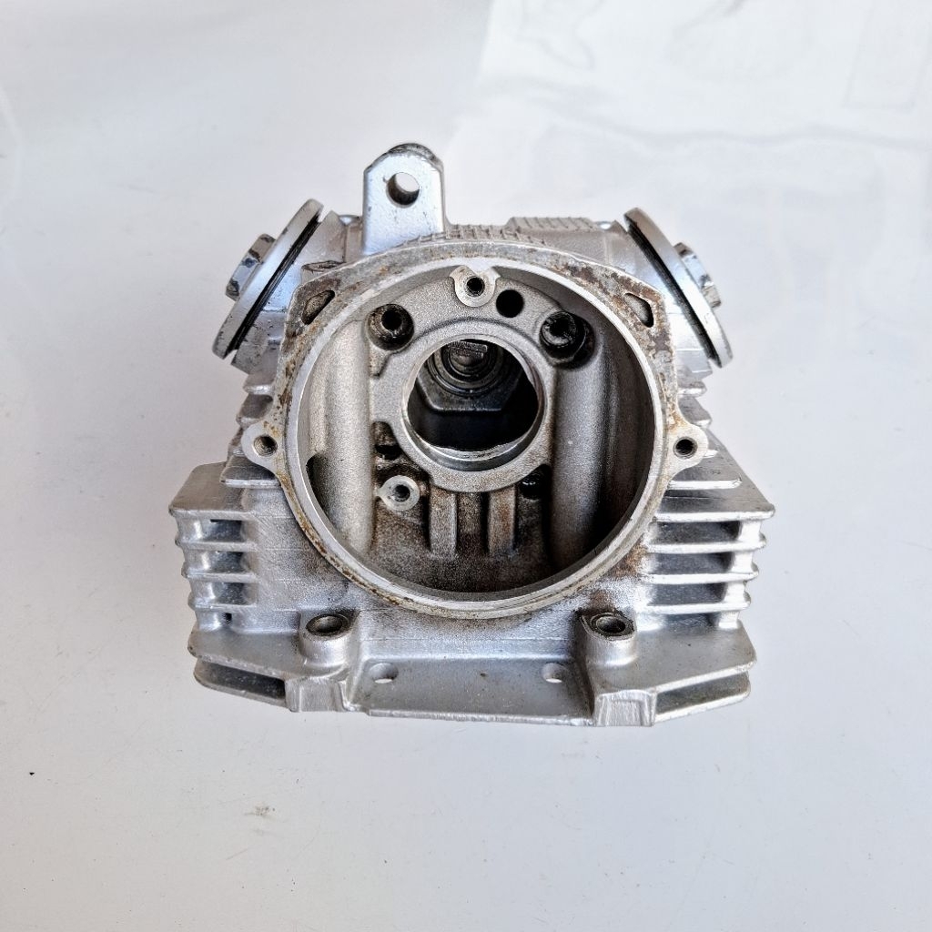 Jual CYLINDER HEAD KOP SCORPIO Z 5BP TANPA NOKEN AS ORIGINAL COPOTAN ...