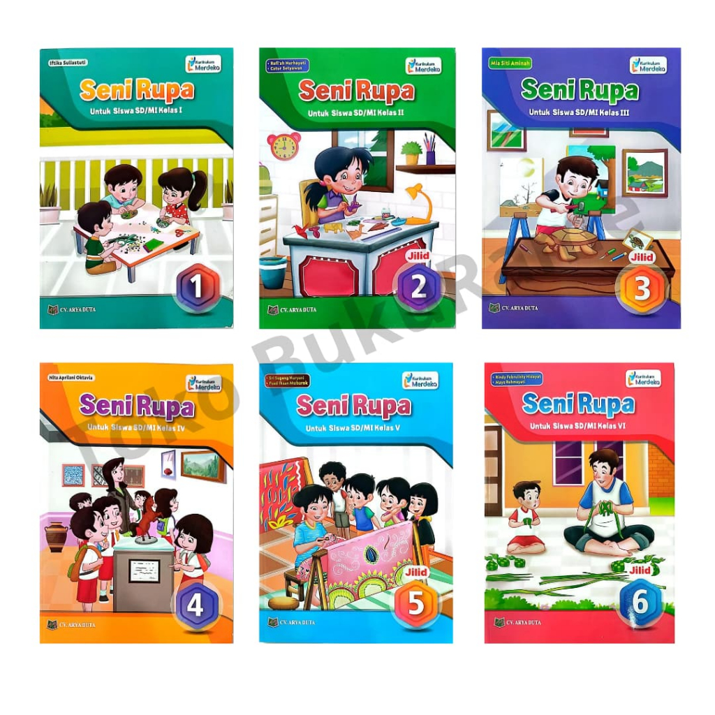 Jual BUKU SENI RUPA UNTUK SD/MI KURIKULUM MERDEKA ARYA DUTA | Shopee Indonesia