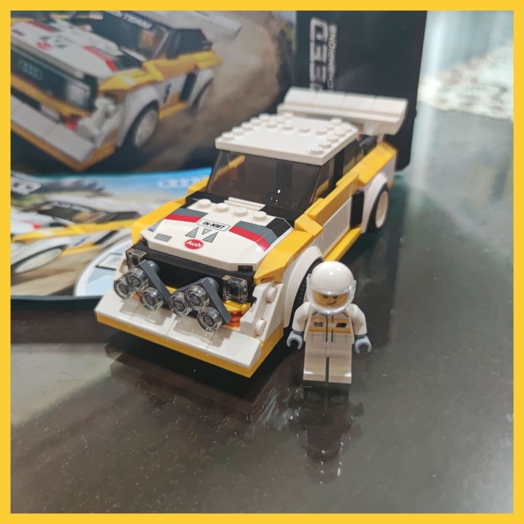 Jual LEGO 76897 - Speed Champions 1985 Audi Sport Quattro S1 - USED ...