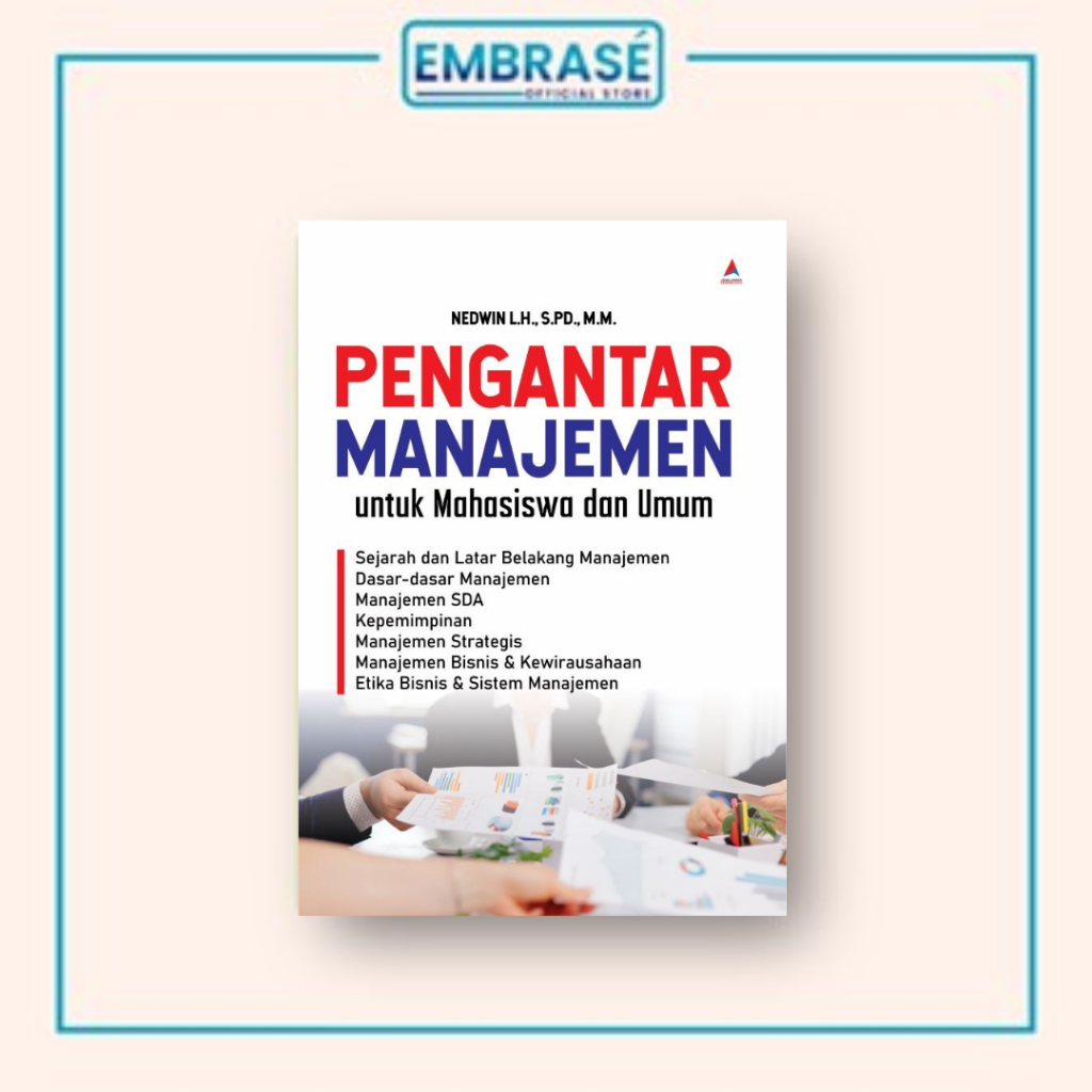 Jual Buku PENGANTAR MANAJEMEN UNTUK MAHASISWA DAN UMUM - Embrase | Shopee Indonesia