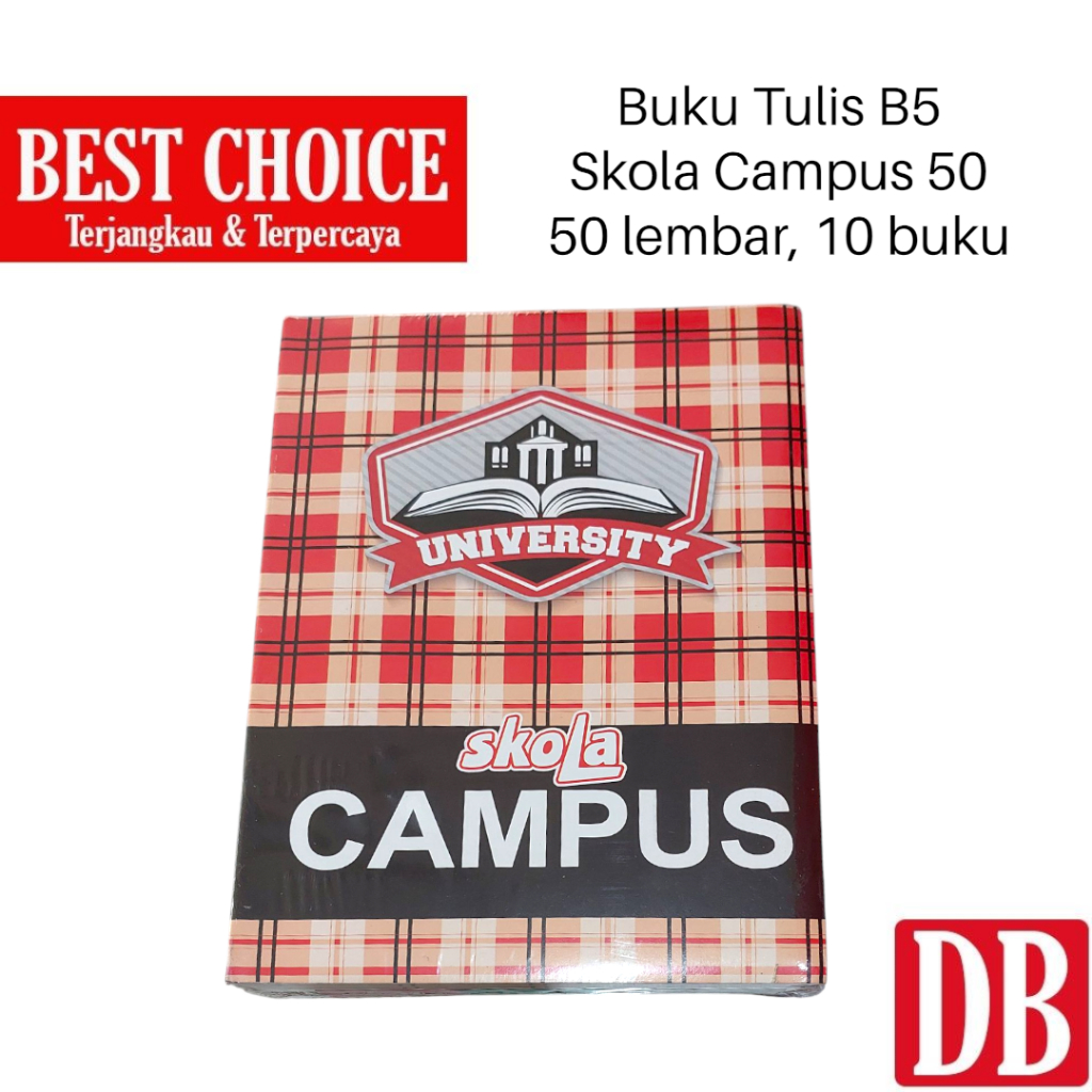 Jual Buku Tulis B5 Big Boss APP / SKOLA by SIDU / SKOLA CAMPUS 50 ...
