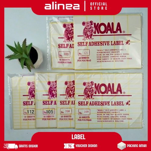 Jual Label nama sticker/label nama undangan/ label nama buku/label ...