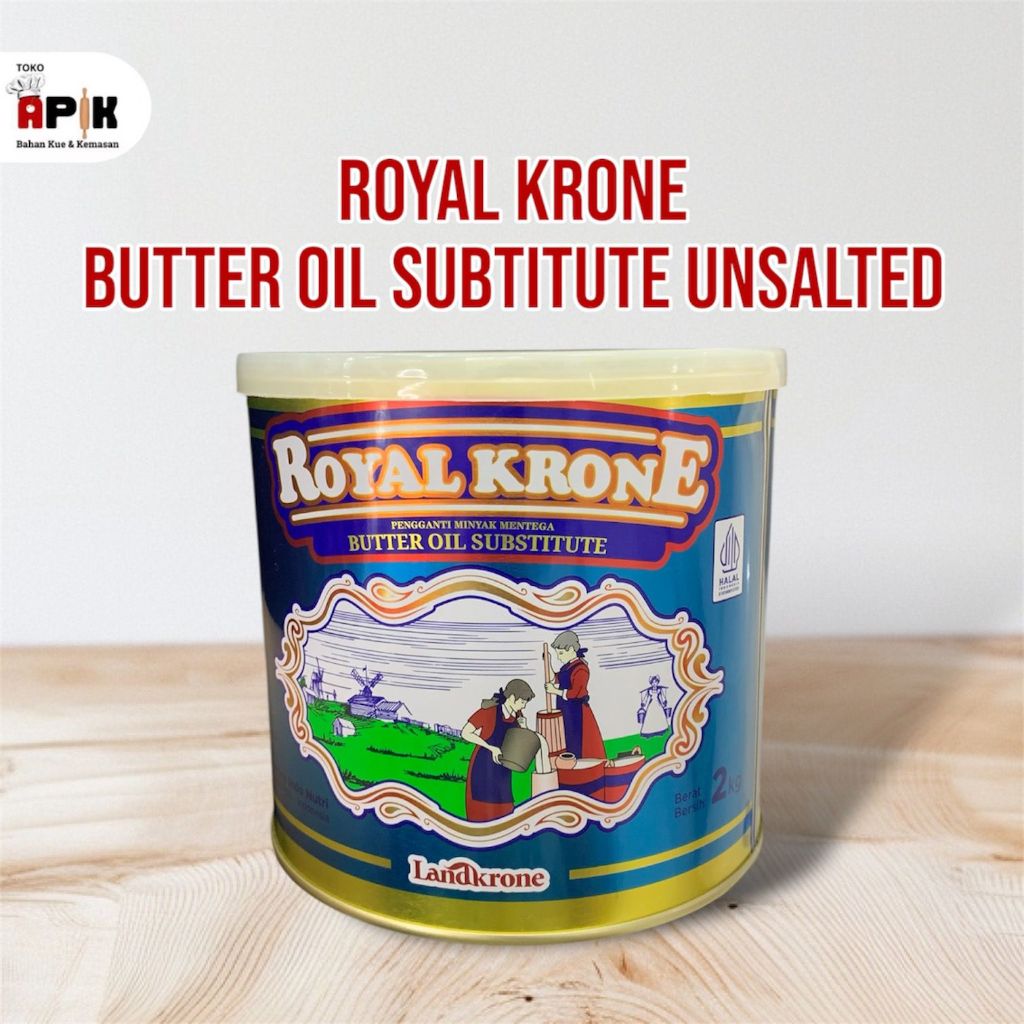 Jual Royal Krone Butter Unsalted 2kg / Butter Oil Subtitute / Mentega Wangi | Shopee Indonesia