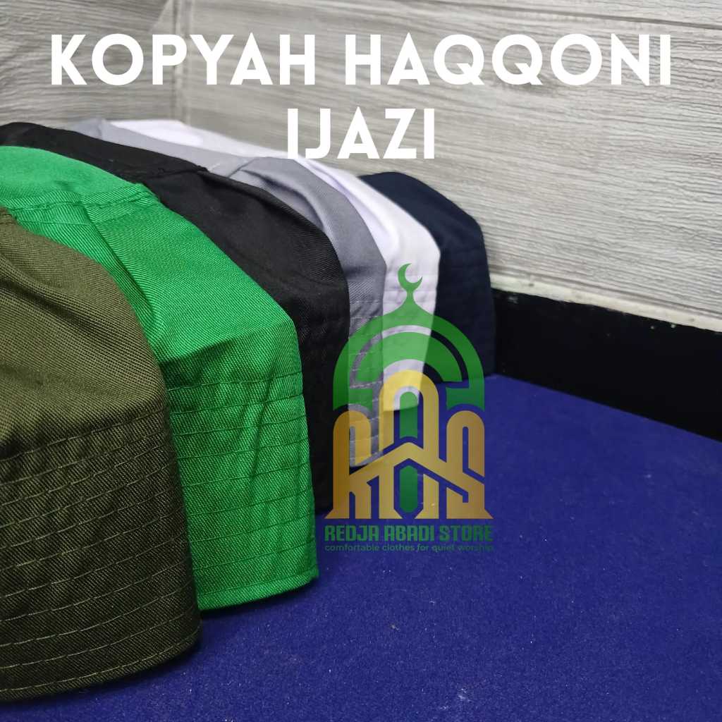 Jual KOPYAH IJAZI HAQQONI / KOPYAH HABIB SYECH / PECI HAQQONI IJAZI ...