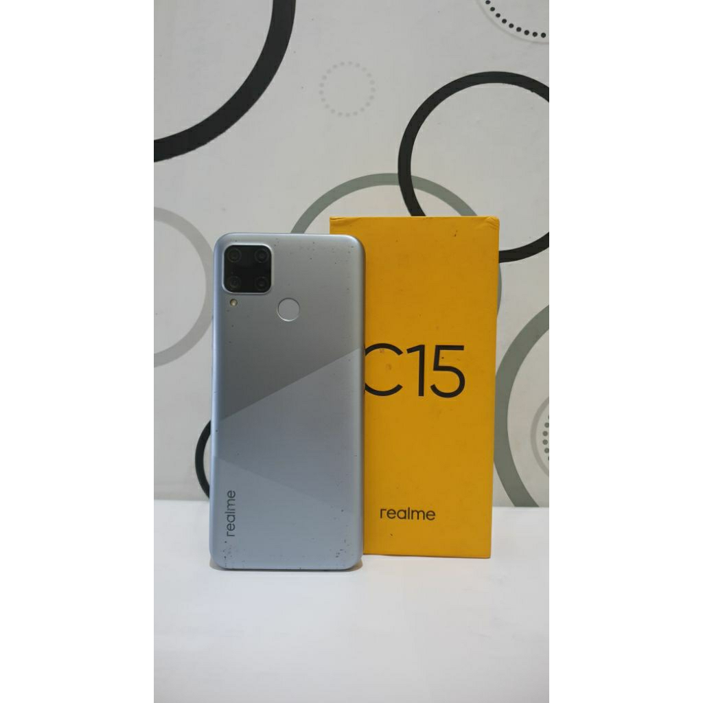 Jual Realme C15 3/64 Second Original | Shopee Indonesia