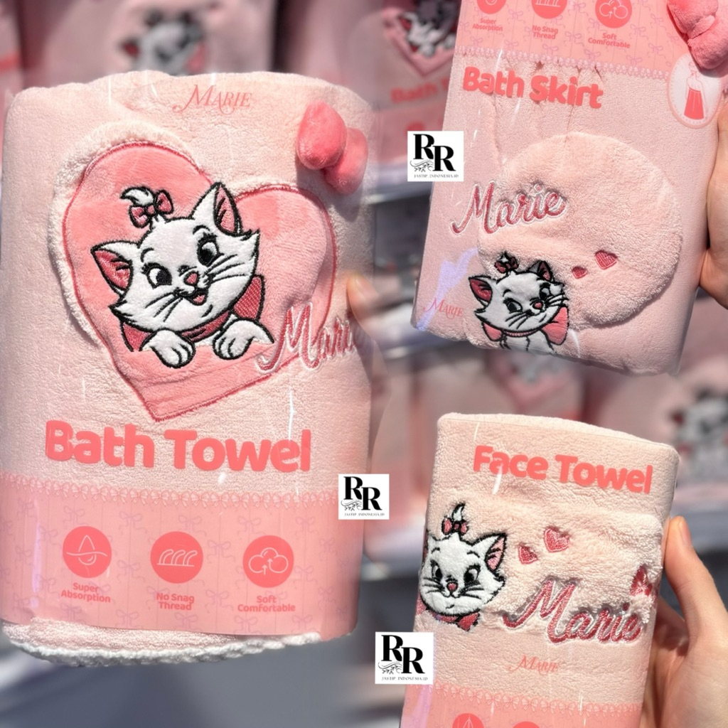Jual OhSome x Marie Cat - Handuk / Disney Marie Cat Towel (Bath Towel ...