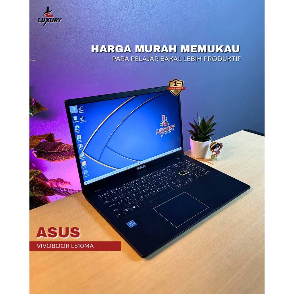 Jual LAPTOP ASUS VIVOBOOK L510MA SLIM CELERON N4020 SSD RAM DDR4 ...