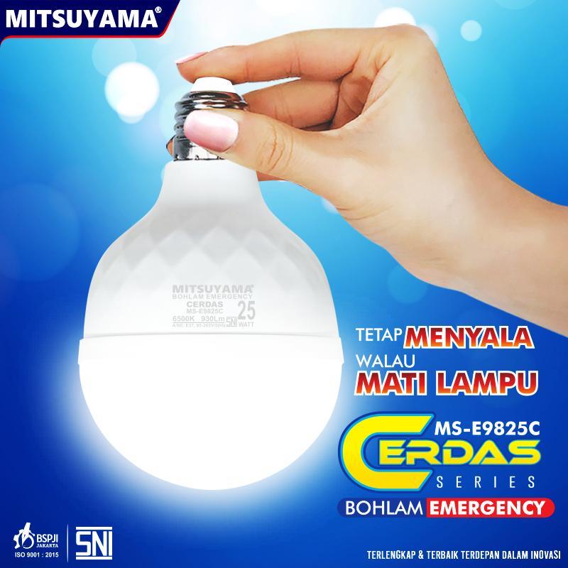 Jual Lampu Bohlam LED Emergency 30 watt MS-E5930 Otomatis Nyala saat Mati Lampu | Shopee Indonesia