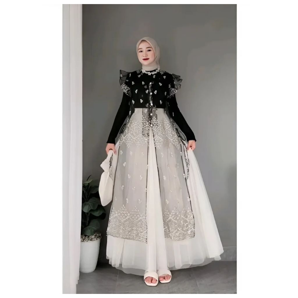 Jual Outer Brukat Sapto / Outer Tunik Brukat Kondangan | Shopee Indonesia