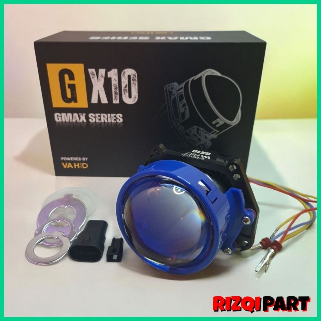 Jual Vahid Biled e10 / GX10 Gmax | led projector 3 inch purple lens ...