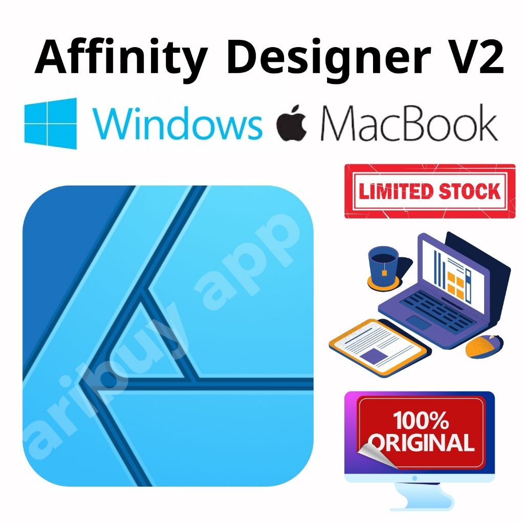 Jual Affinity Designerr for Windows/Mac – Desain Vektor Profesional ...