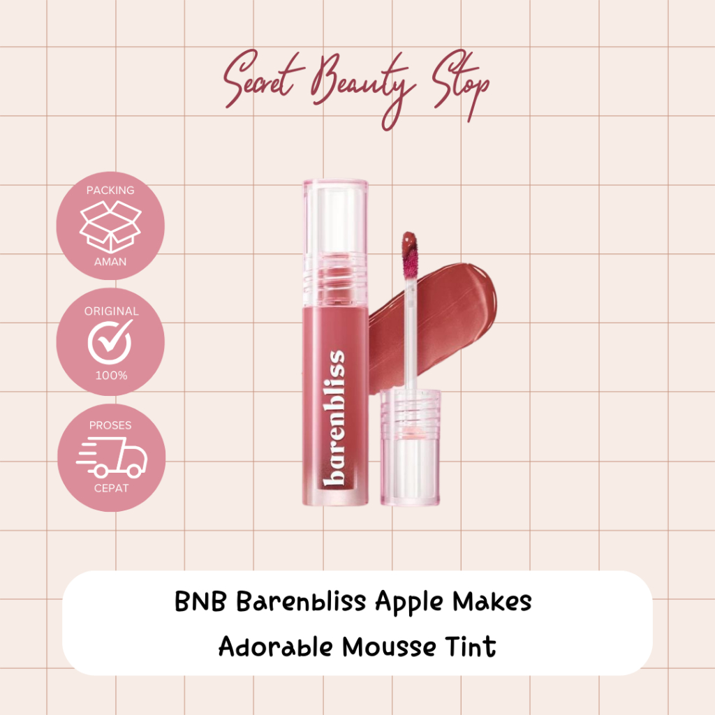 Jual BNB barrenbliss Apple Makes Adorable Mousse Tint, Pigmented ...