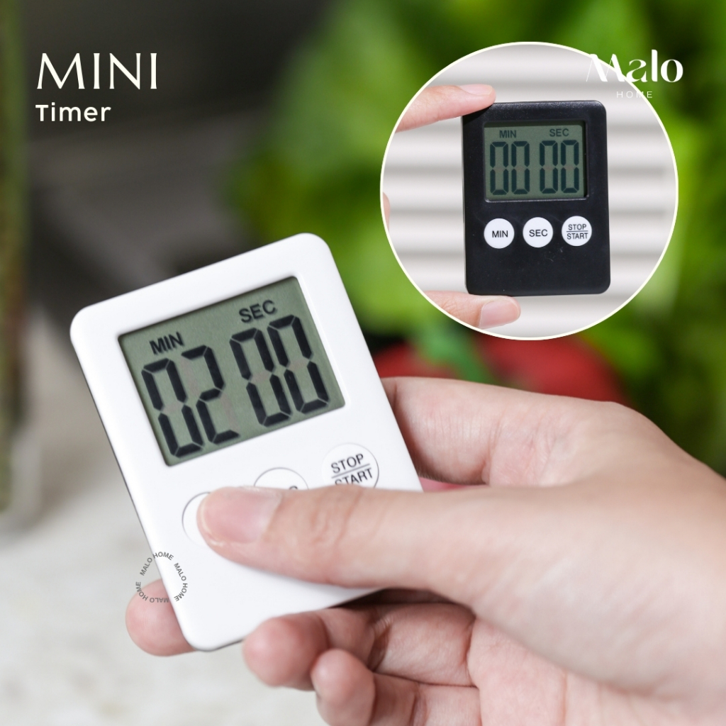 Jual MALOHOME - Mini Timer Digital Alarm Minimalis Stopwatch Time ...