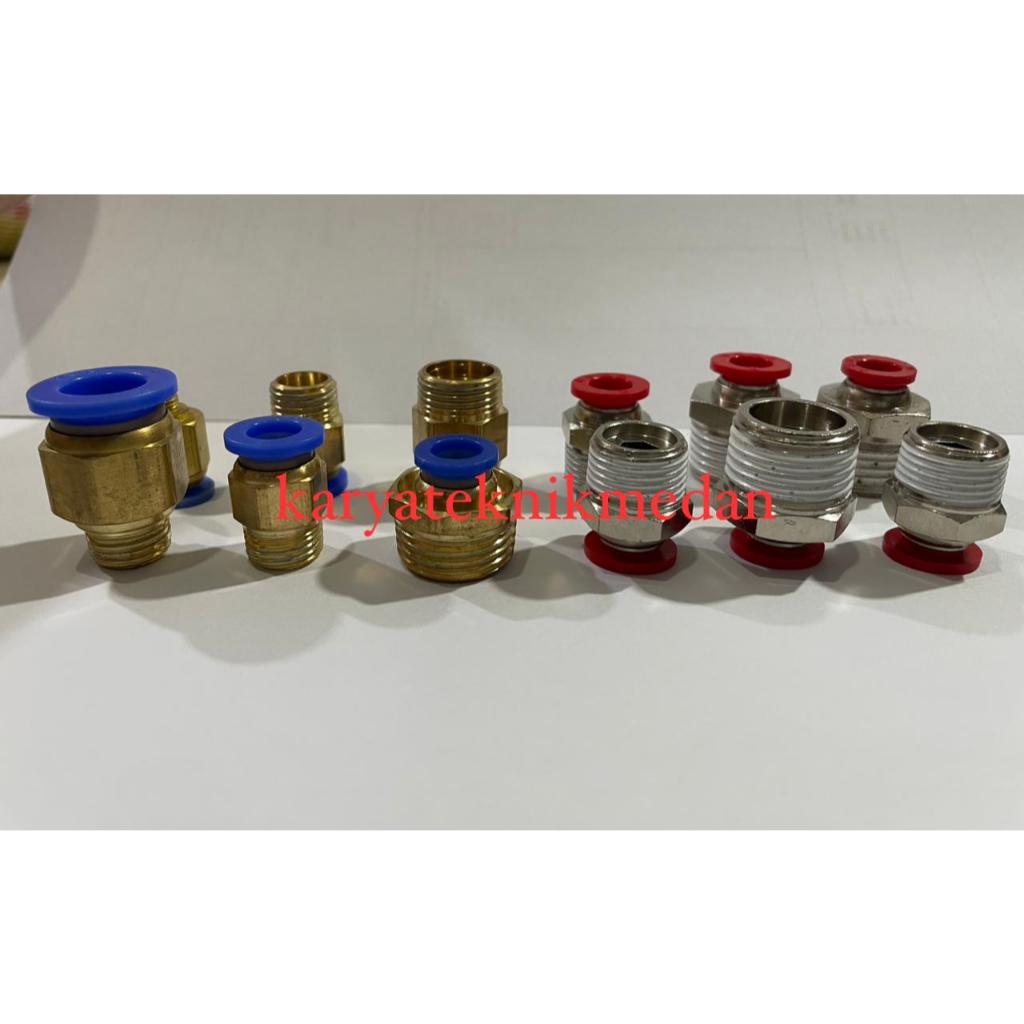 Jual FITTING JPC | FITTING PNEUMATIC 6MM, 8MM, 10MM, 12MM (VARIASI ...