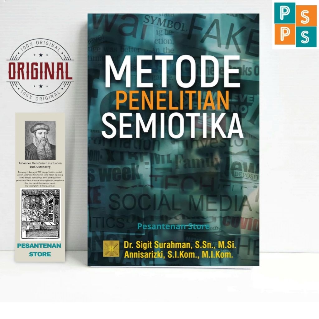 Jual Buku Metode Penelitian Semiotika Dr Sigit Surahman Penerbit ...