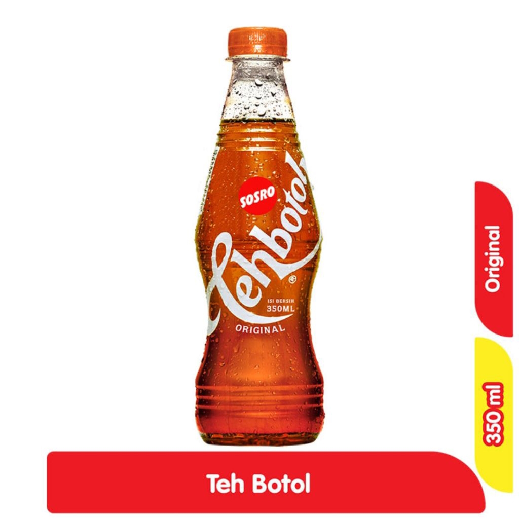 Jual TEH BOTOL SOSRO ORIGINAL 350ML | Shopee Indonesia