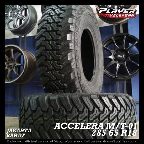 Jual BAN MOBIL TIPE KASAR RING18 BAN OFFROAD UKURAN 285/65 R18 ACCELERA ...