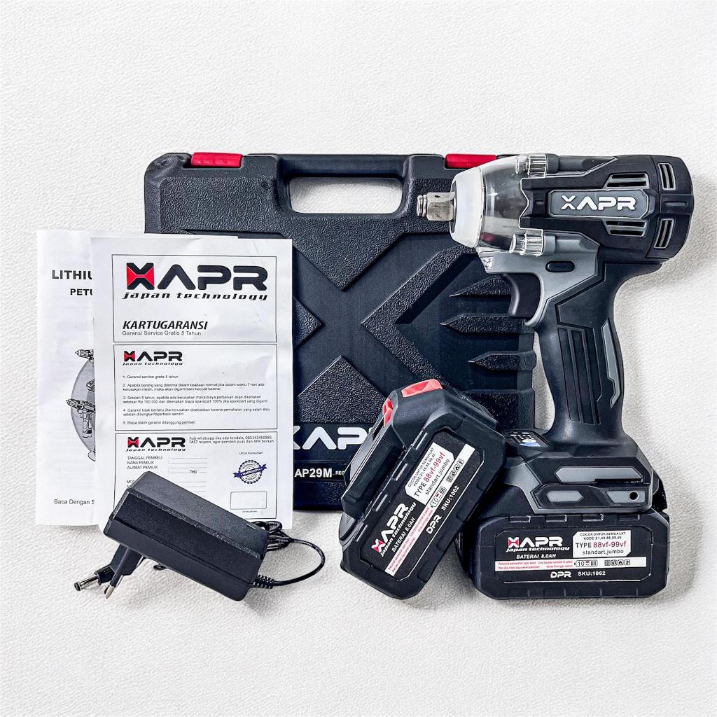 Jual APR raja impact wrench type ap29 m 550nm 2 baterai lxt mesin ...