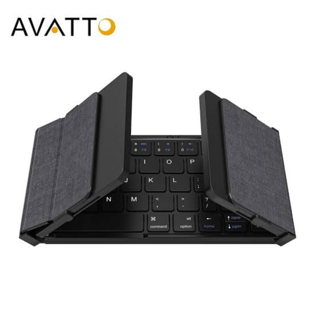 Jual AVATTO MINI FOLDING KEYBOARD BLUETOOTH 5.1 WITH TOUCHPAD CLICK ...