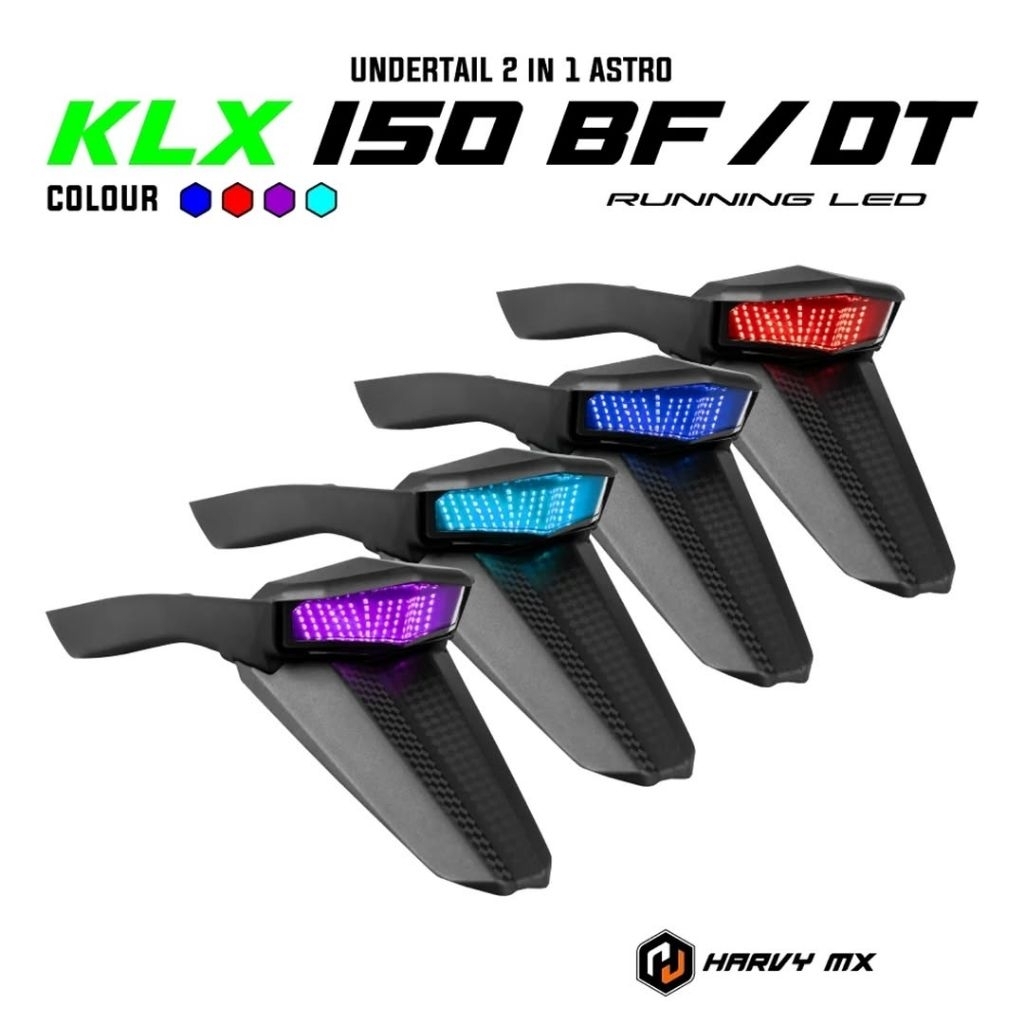 Jual Undertail Astro 2 in 1 KLX 150 BF DTRACKER Spakbor belakang klx ...