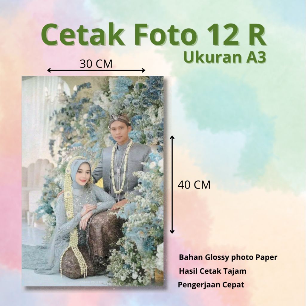 Jual CETAK FOTO A3 FOTO 12R GLOSSY | Shopee Indonesia