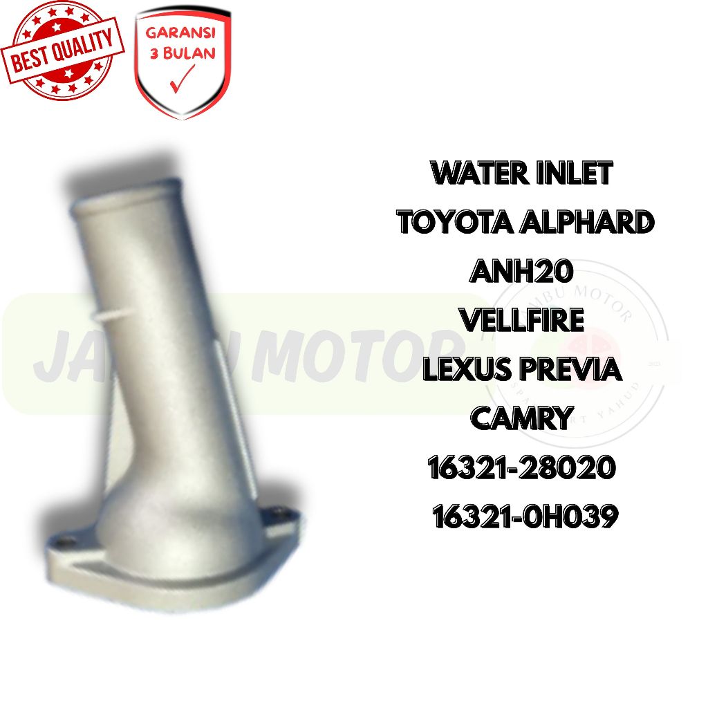 Jual WATER INLET TOYOTA ALPHARD ANH20 VELLFIRE LEXUS PREVIA CAMRY 16321 ...