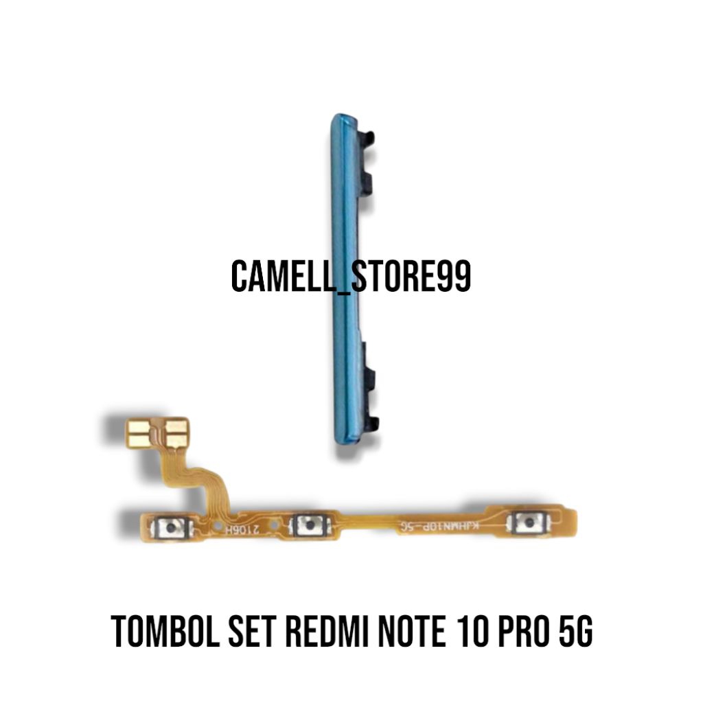 Jual TOMBOL VOLUME + FLEXIBLE ON OFF VOLUME REDMI NOTE 10 PRO 5G KOMPLIT | Shopee Indonesia
