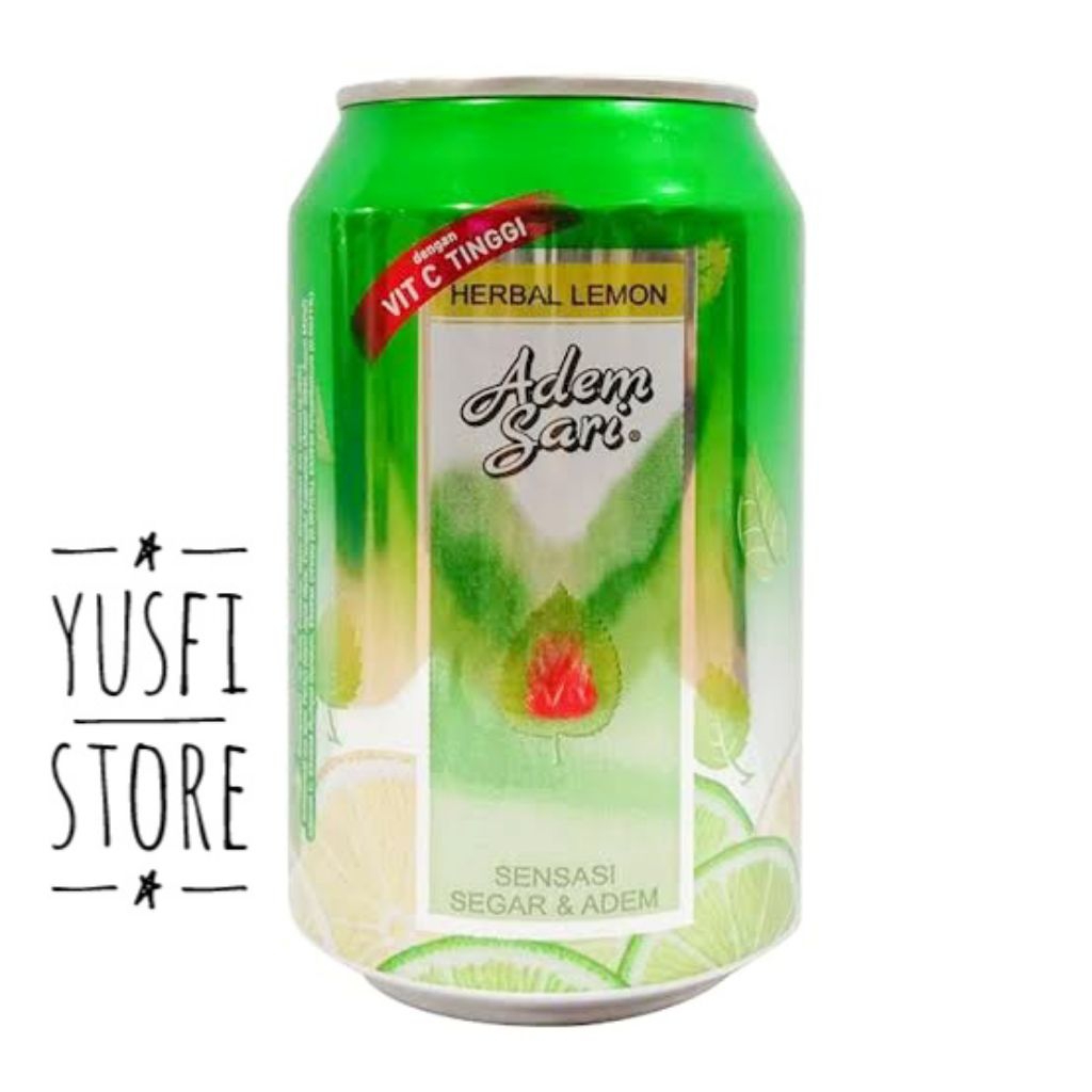 Jual Adem Sari Cingku Kaleng 320 ml Sariawan Tenggorokan Kering Bibir ...