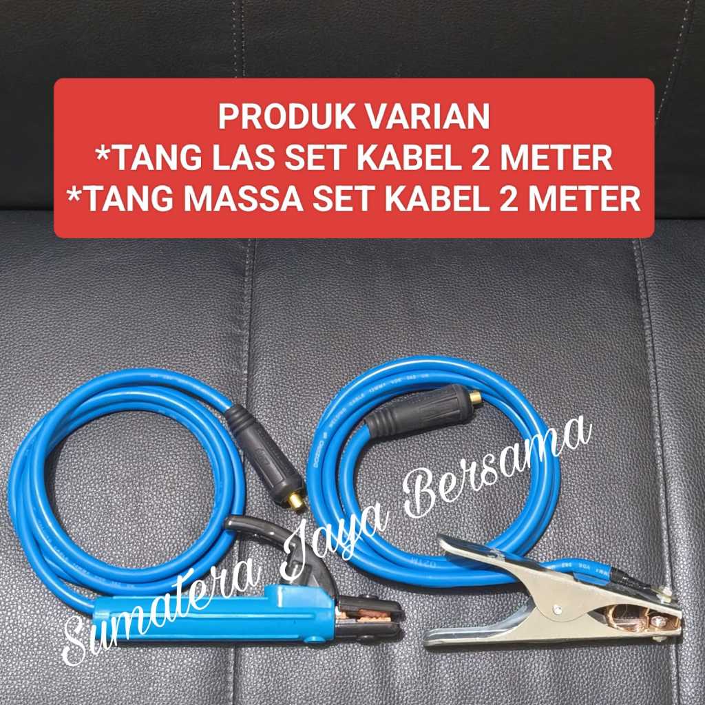 Jual Paket tang las set kabel 2 meter + tang massa set kabel 2 meter ...