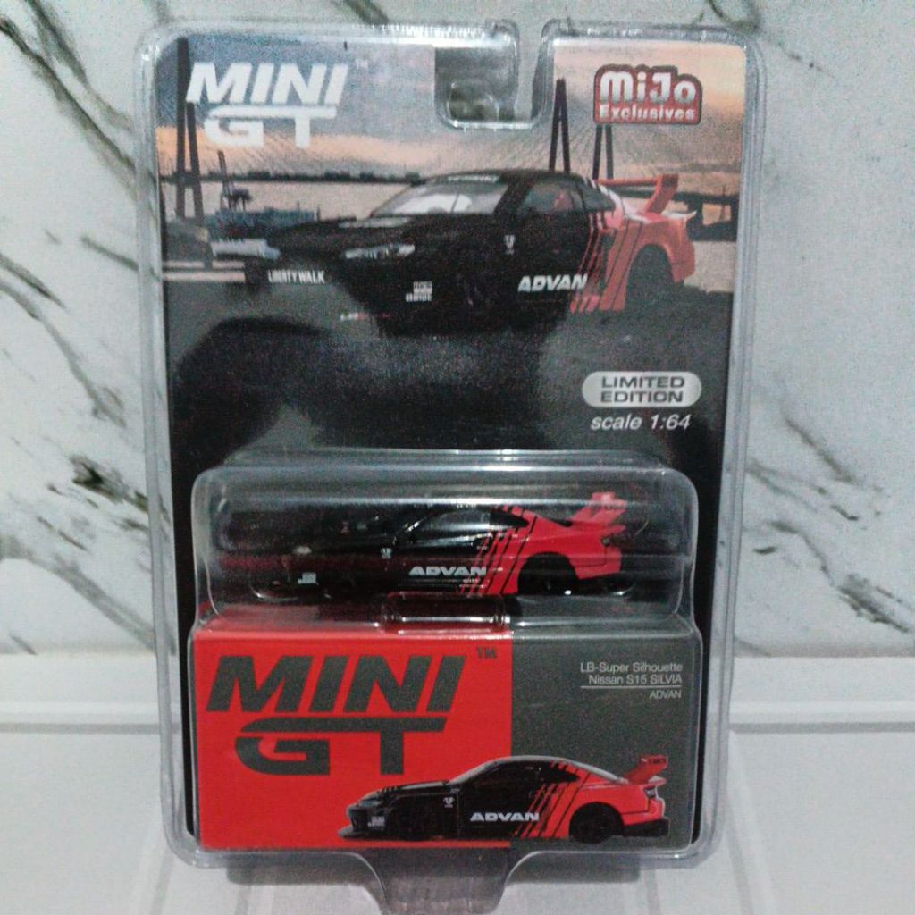 Jual Mini GT Nissan Silvia S15 Advan | Shopee Indonesia