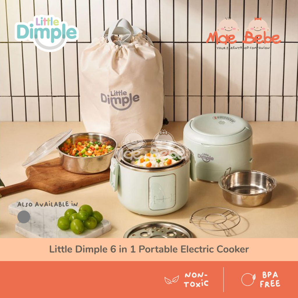 Jual Little Dimple EC828 6 in 1 Portable Electric Cooker Alat Masak ...